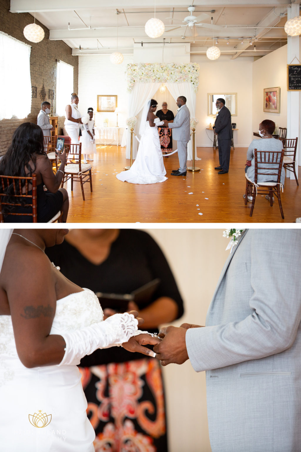 Intimate Chapel Ceremony in Philly - Heidi Roland Photography