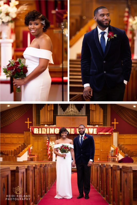 Small Church Wedding Philadelphia Enon Tabernacle Baptist Church