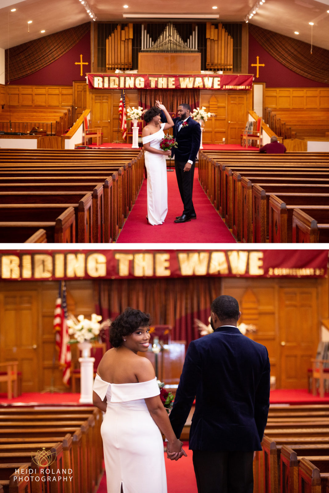 Small Church Wedding Philadelphia Enon Tabernacle Baptist Church