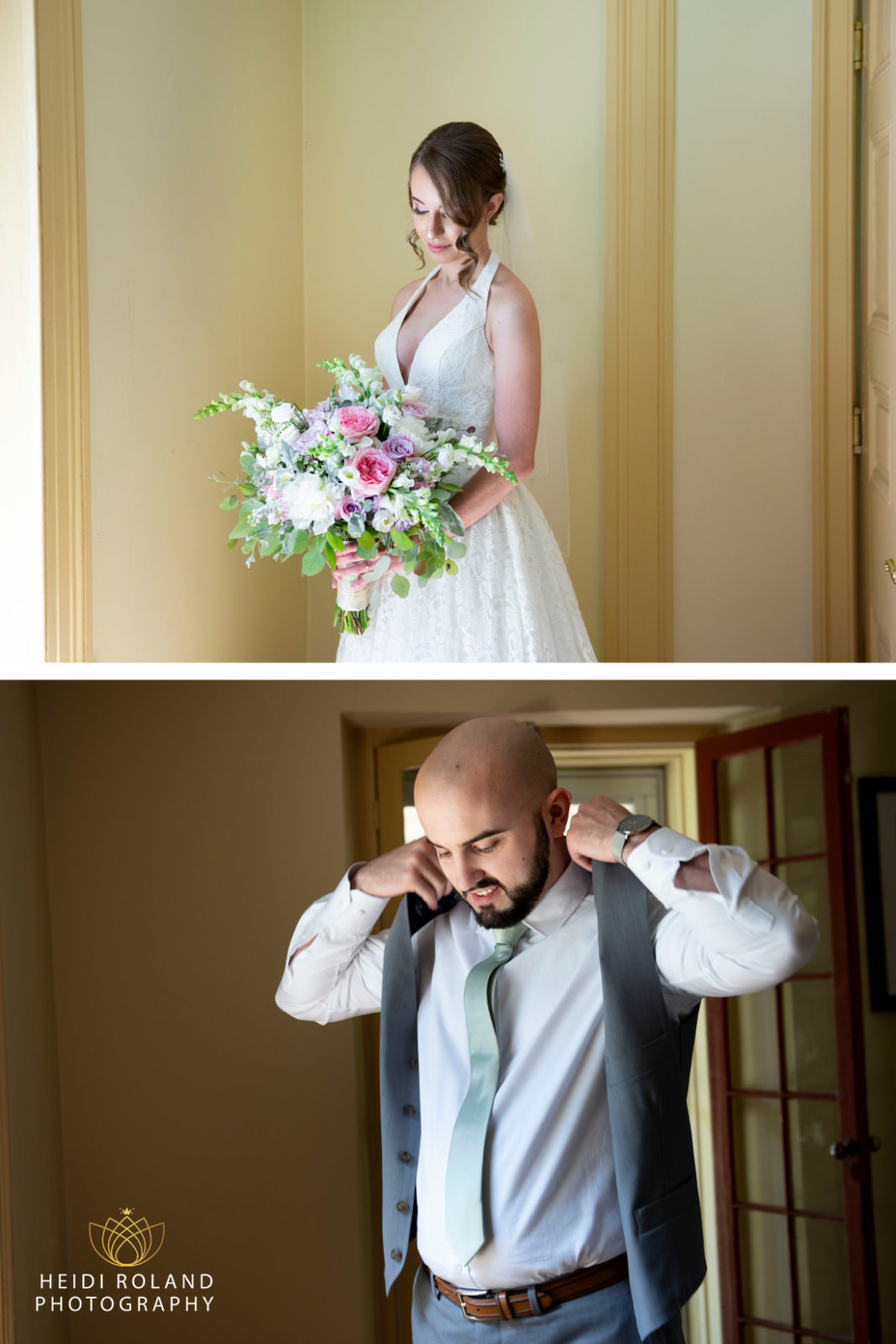 Joseph Ambler Inn Ceremony North Wales, PA - Heidi Roland Photography