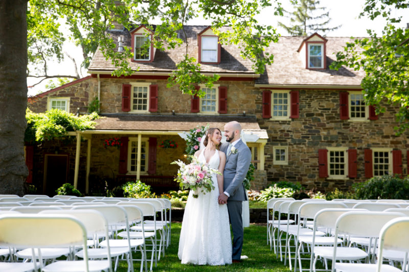 Joseph Ambler Inn Ceremony North Wales, PA - Heidi Roland Photography