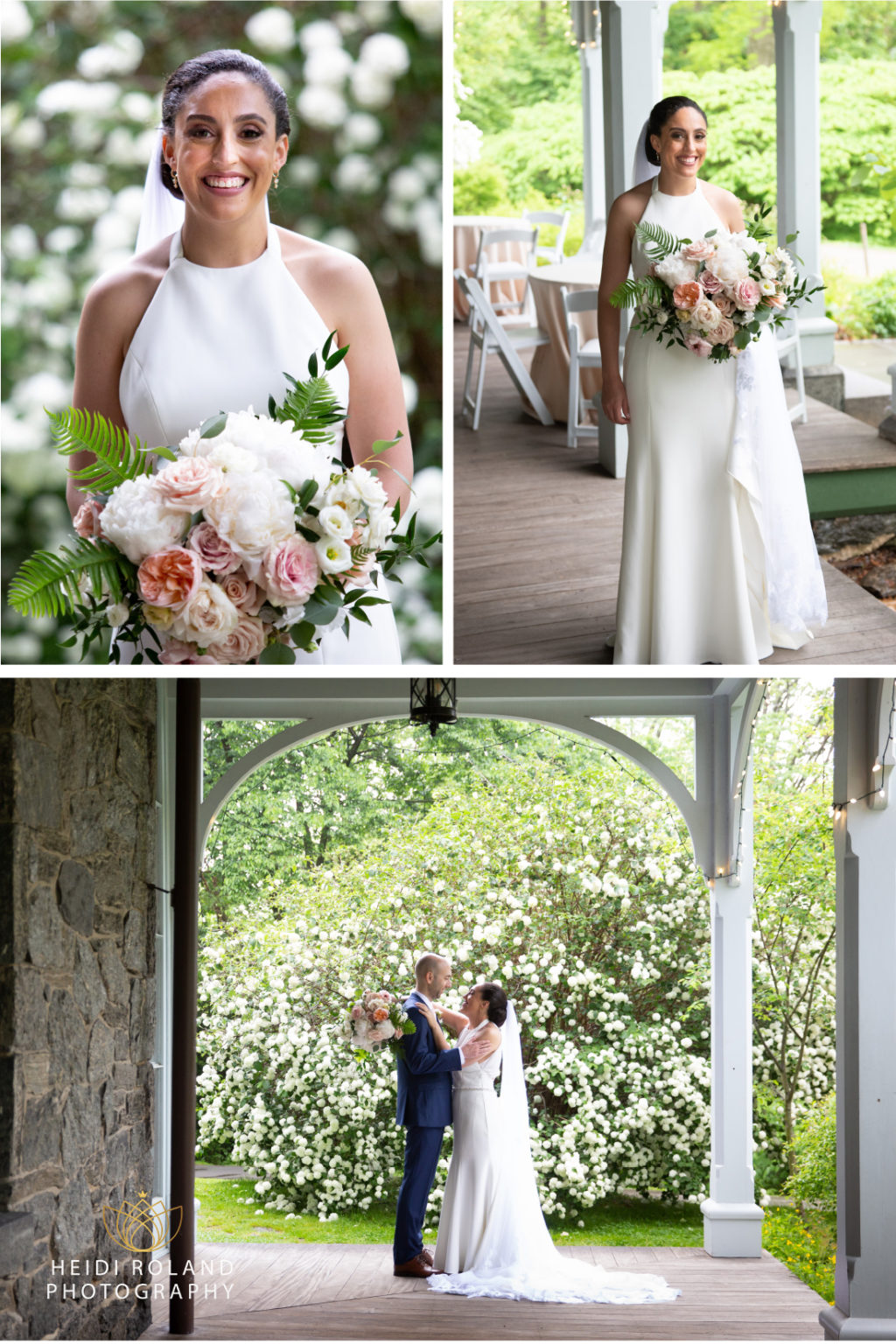 Portico Garden Wedding Philadelphia PA Nature Venue