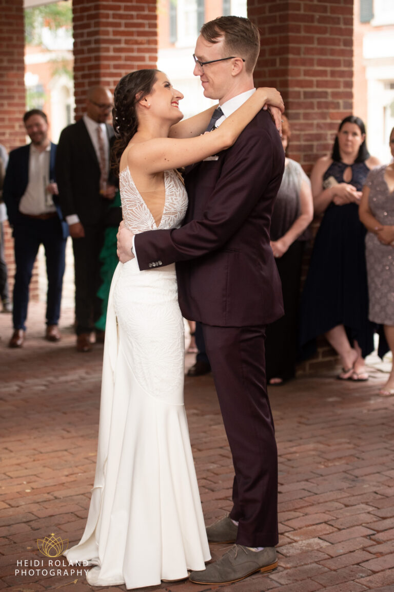 Small Headhouse Square Wedding The Shambles Philadelphia PA