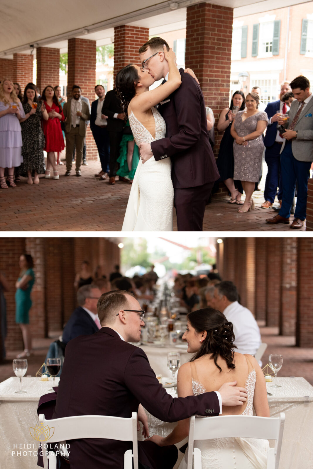 Small Headhouse Square Wedding The Shambles Philadelphia PA