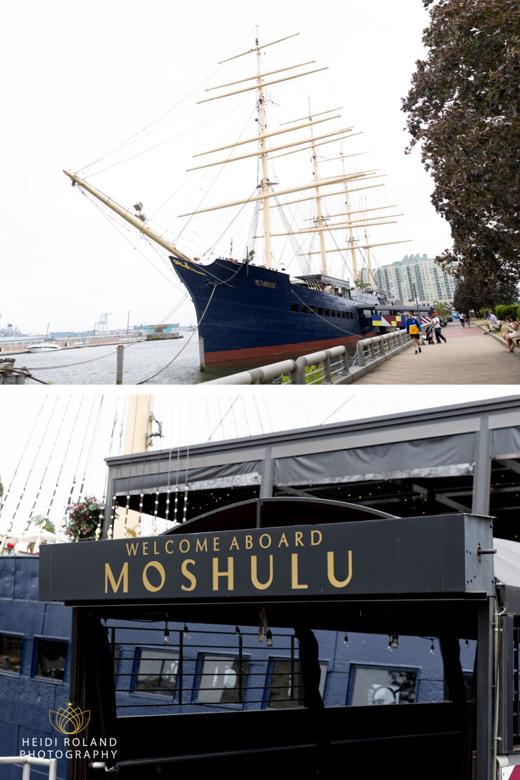 Moshulu Boat Wedding Philadelphia PA - Heidi Roland Photography