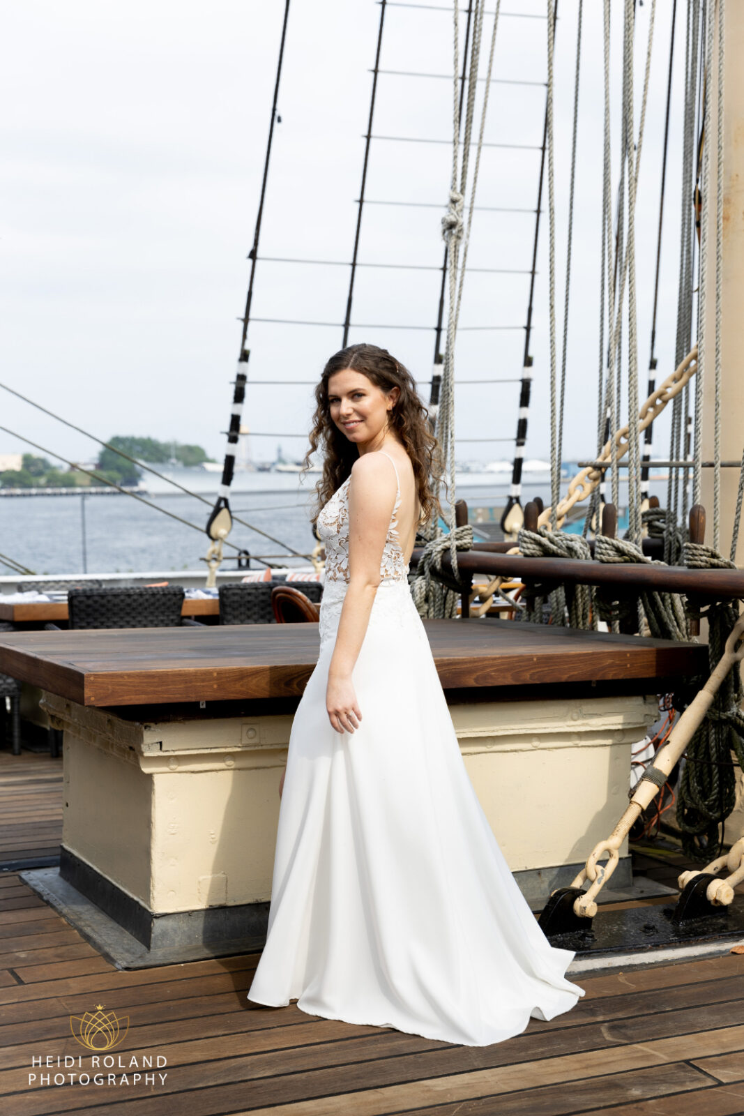 Moshulu Boat Wedding Philadelphia PA - Heidi Roland Photography