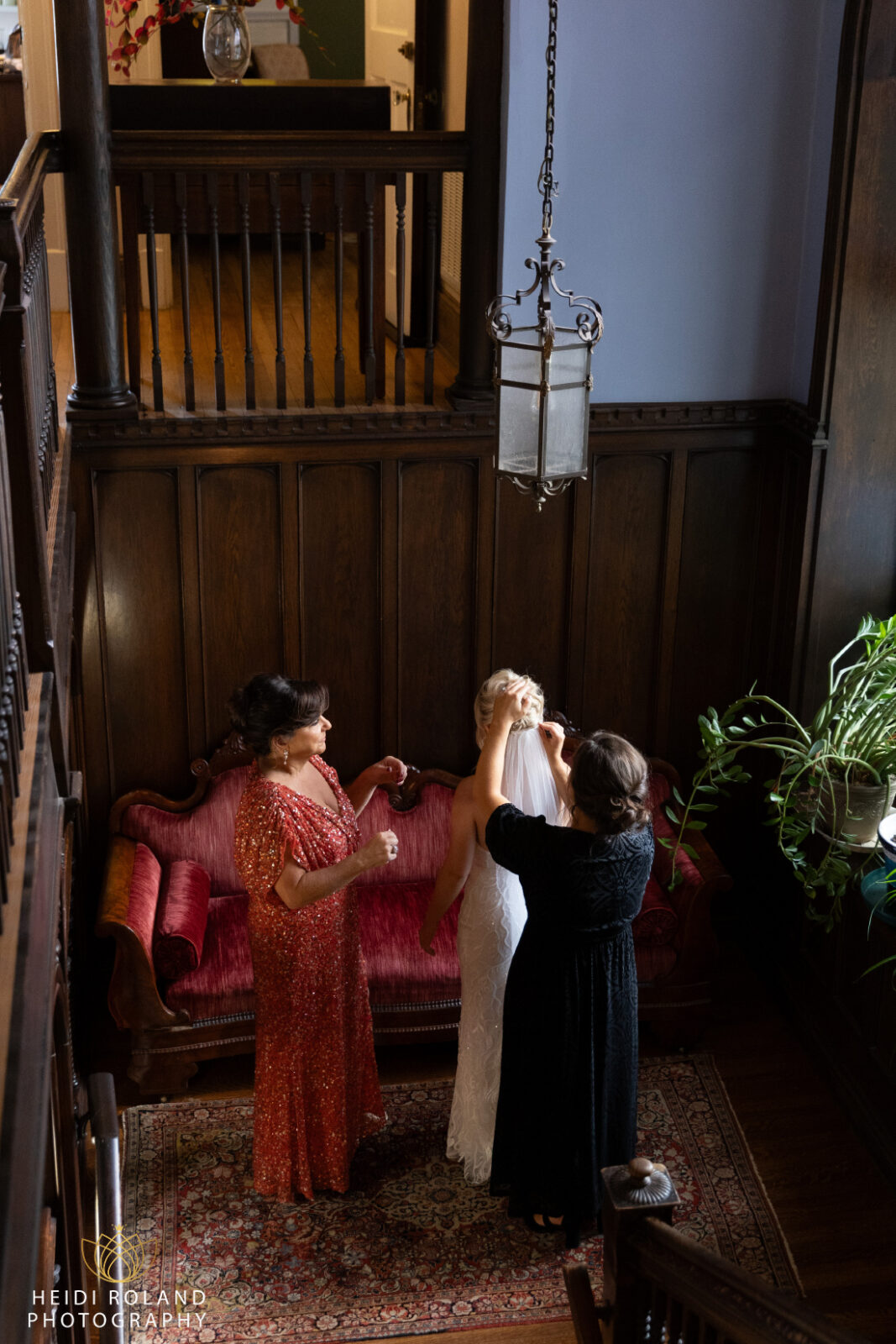 Portico Wedding Venue Photography Awbury Arboretum