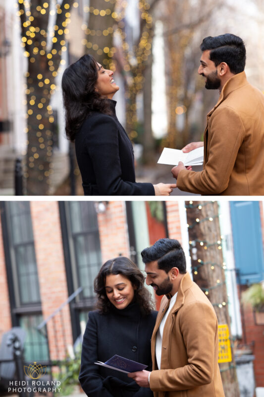 Prettiest Street for a Proposal In Philadelphia - Heidi Roland Photography
